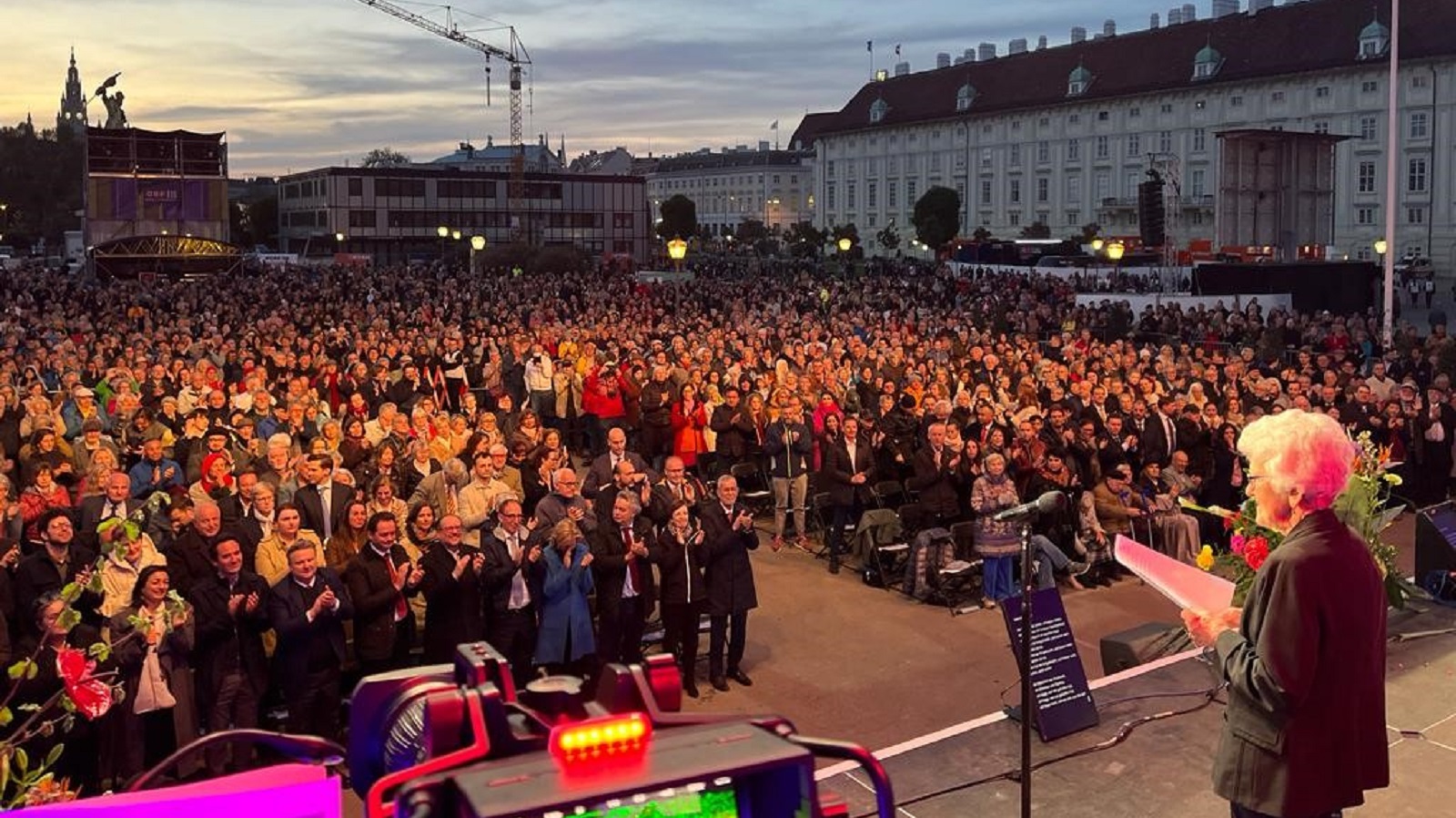 Anna Hackl: Rede beim Fest der Freude - Sabine Schatz